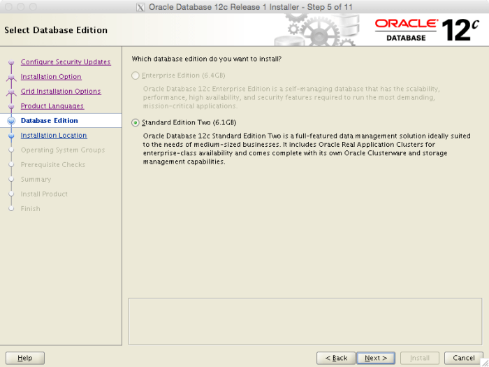 Oracle Standard Edition 2 | Mon DBA